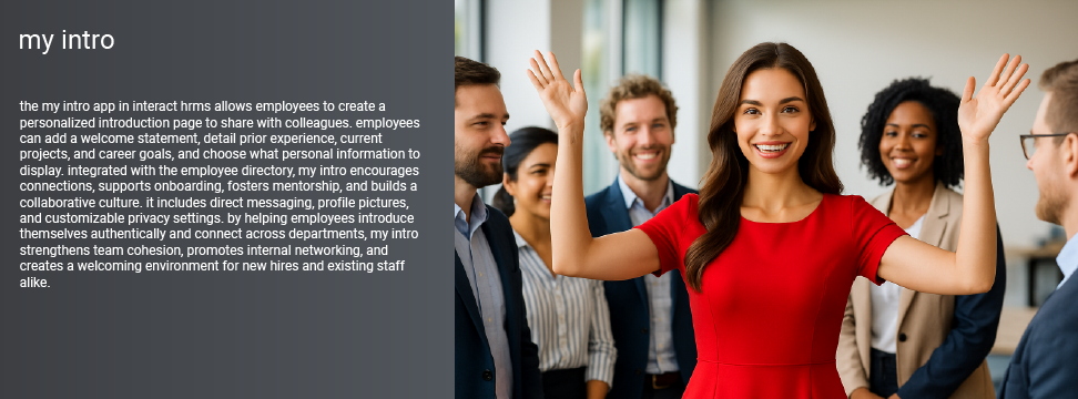 My Intro - 2interact | HRMS