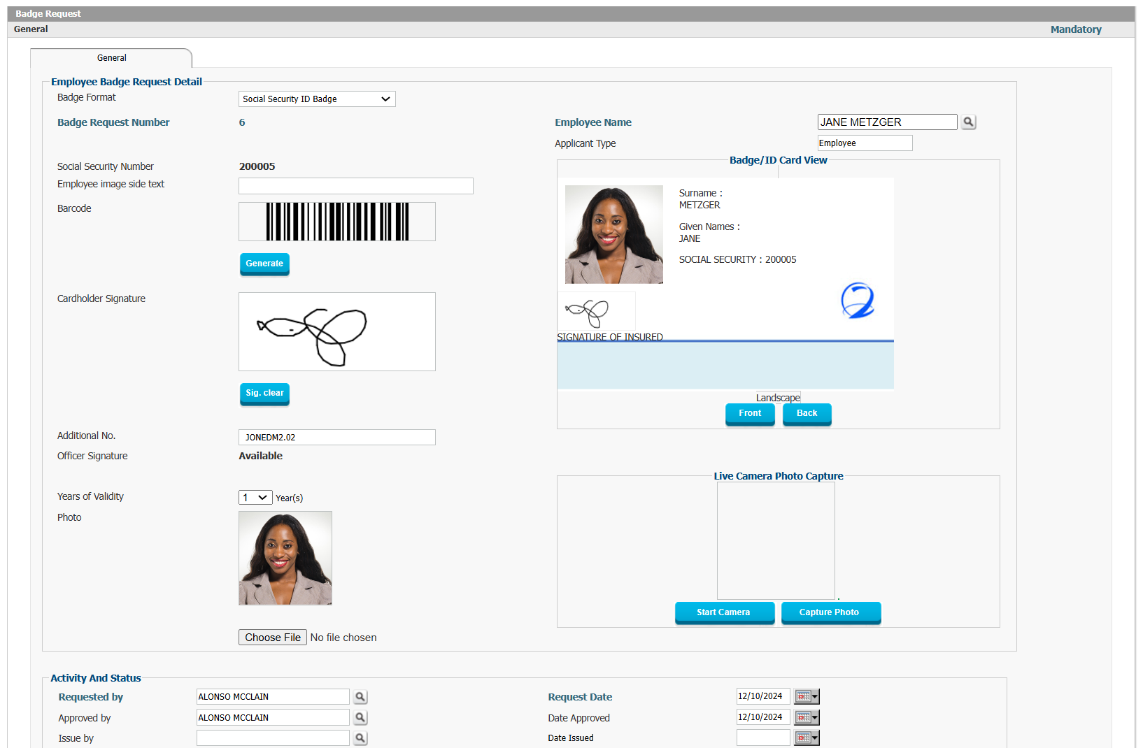 Interact SSAS and Social Security ID Cards: A Comparison of the US ...