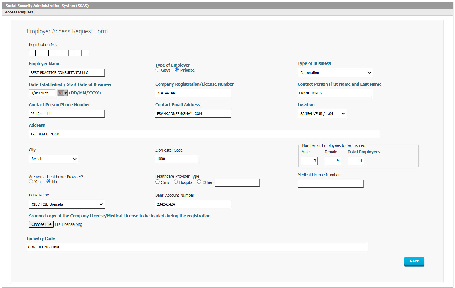 Registration Suite - 2interact | HRMS